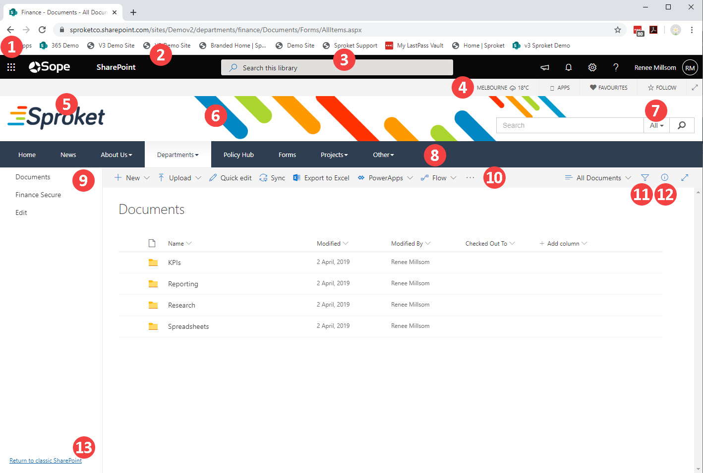 SharePoint Terminology Reference (Classic) | Sproket Support